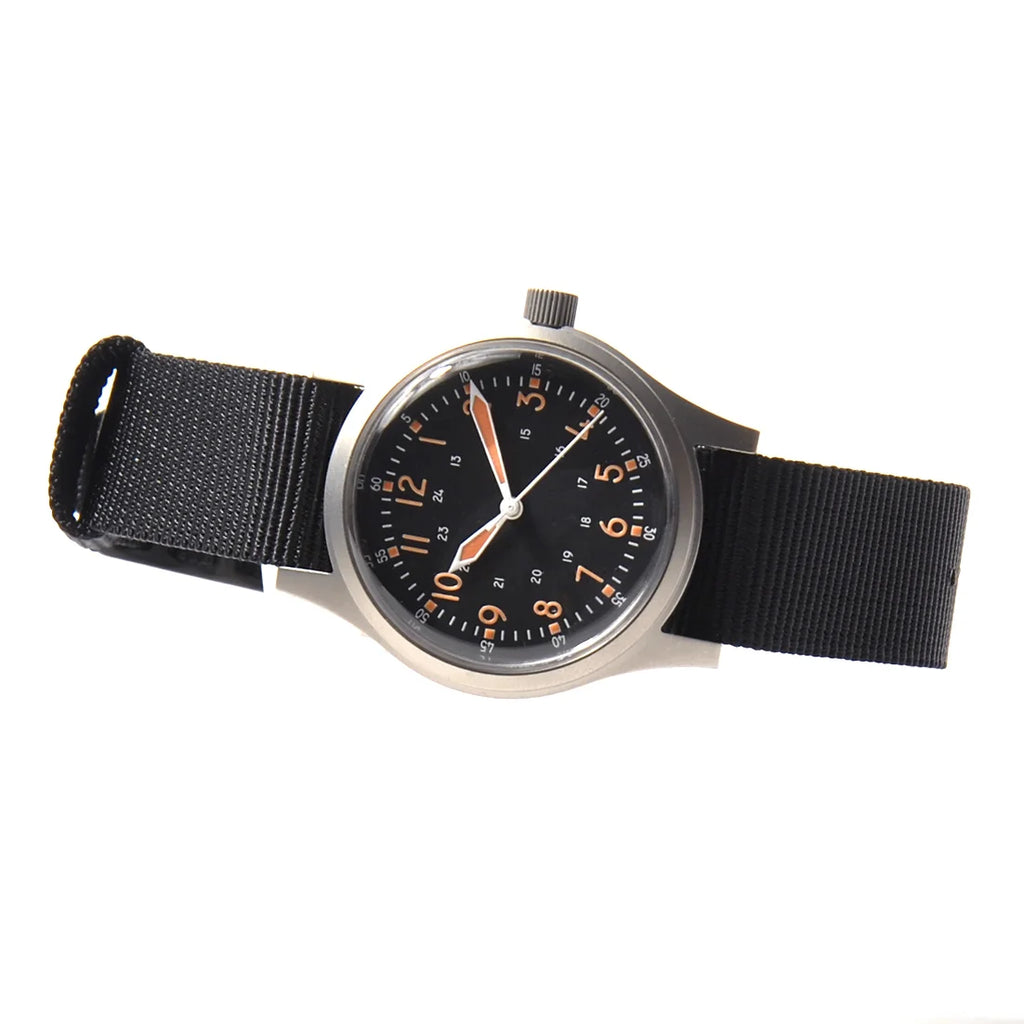 A-17 U.S 1950s Korean War Pattern Military Watch wit Plexiglass/Acryli ...