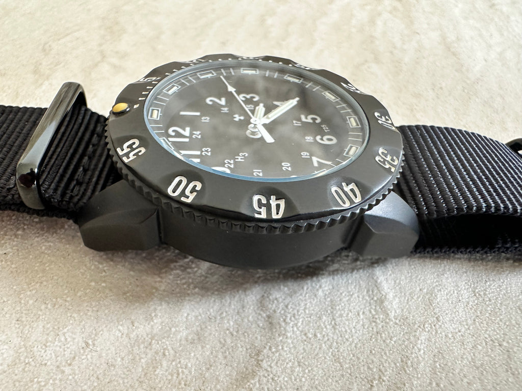 MWC P656 Tactical Series Watch with GTLS Tritium, 10 Year Battery Life ...