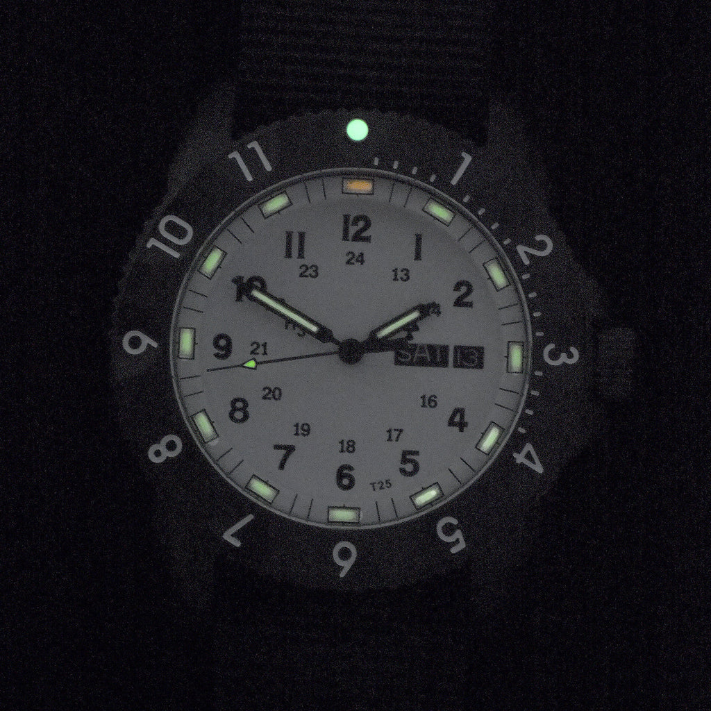 MWC P656 2025 Model PVD Tactical Series Watch with Day/Date, GTLS Trit ...
