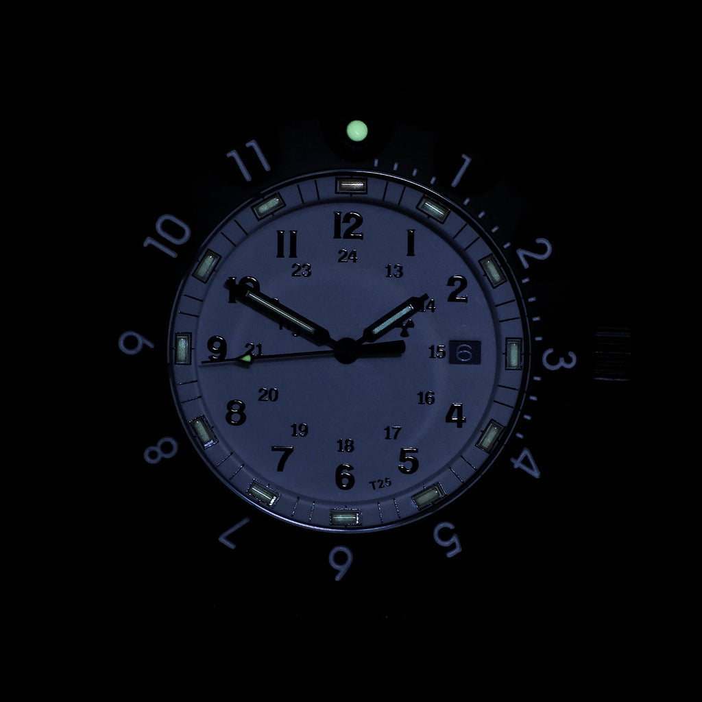 MWC P656 2025 Model PVD Tactical Series Watch with GTLS Tritium, Sapph ...