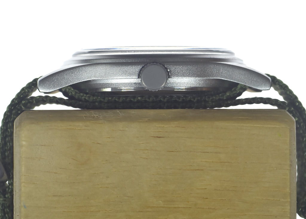 MWC Classic 1960s/70s European Pattern Military Watch on an Olive Mili ...