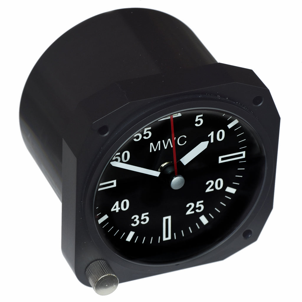 Limited Edition Replica Cockpit / Desk Clock in Matt Black Finish ...