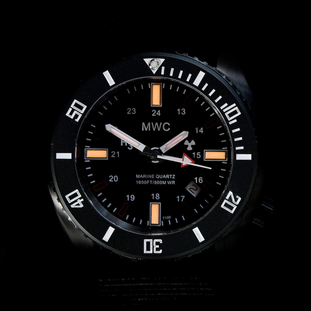 MWC "Submarine / Naval Crew Divers Watch" 500m (1,640ft) Water Resista ...