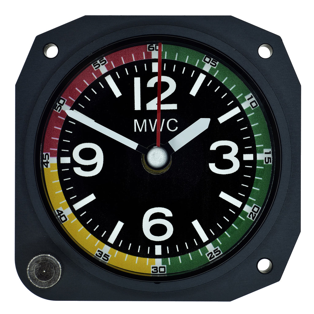 Limited Edition Replica Airspeed Indicator Cockpit / Desk Clock in Mat ...
