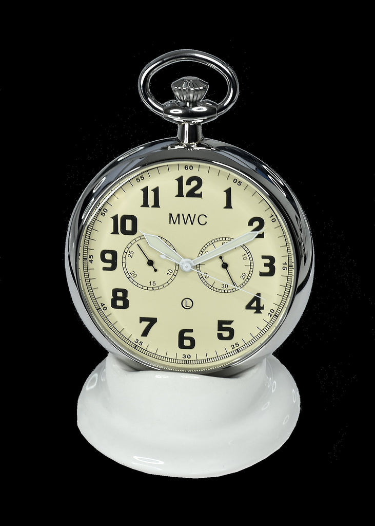White Porcelain / Ceramic Pocket Watch Table/Desktop Stand | Military ...