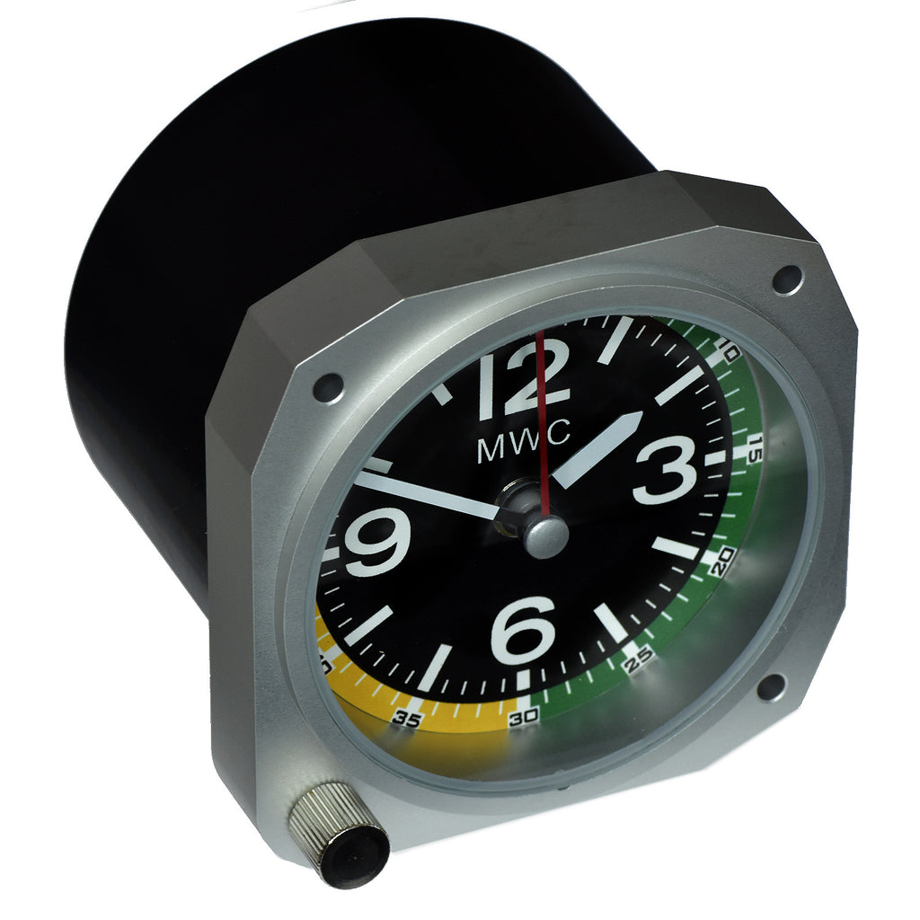 Limited Edition Replica Airspeed Indicator Cockpit / Desk Clock in Alu ...