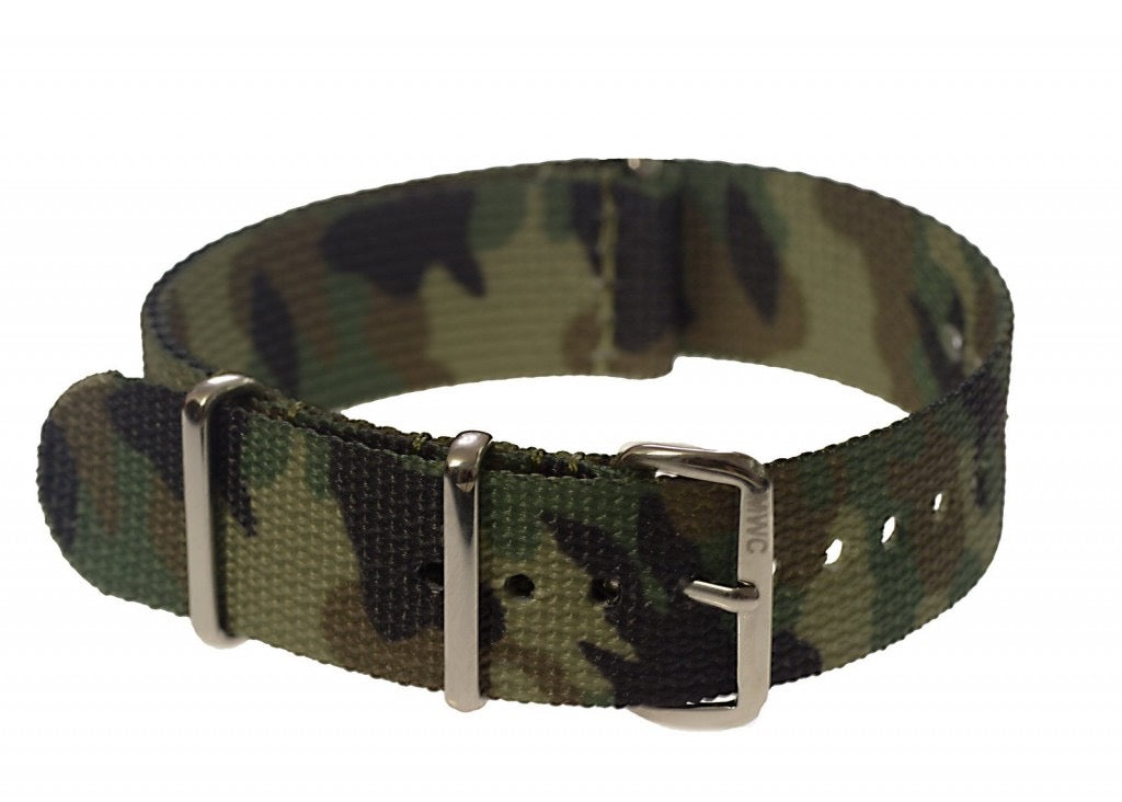 20mm Temperate Climate Camouflage NATO Military Watch Strap | Military ...