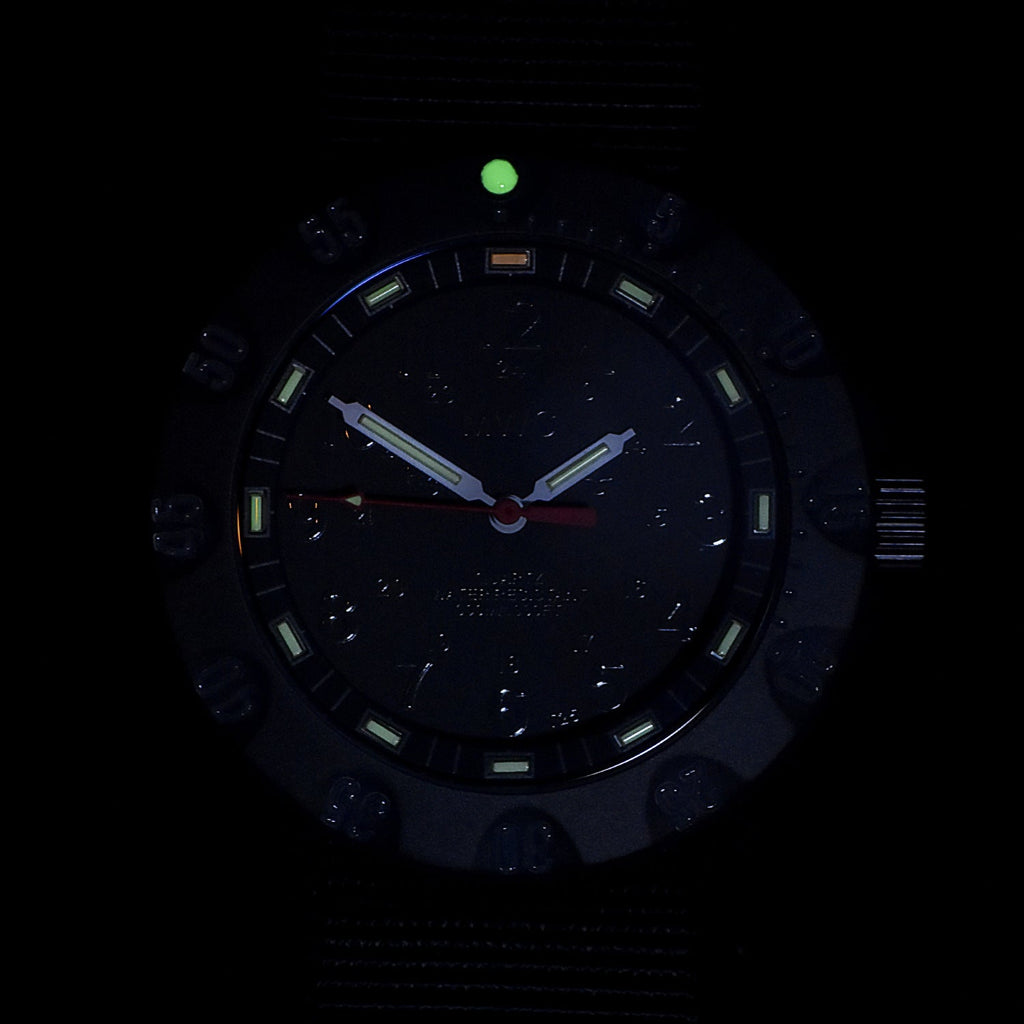 Current MWC P656 Titanium Tactical Series Watch with GTLS Tritium and ...